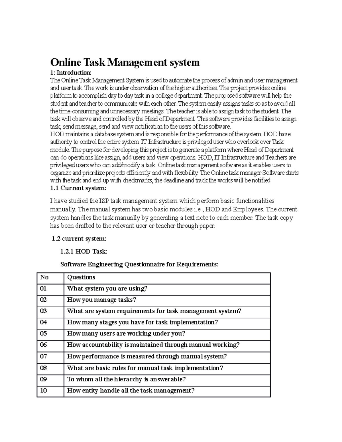 Task Management SRS - These are notes which i am gona upload here ...