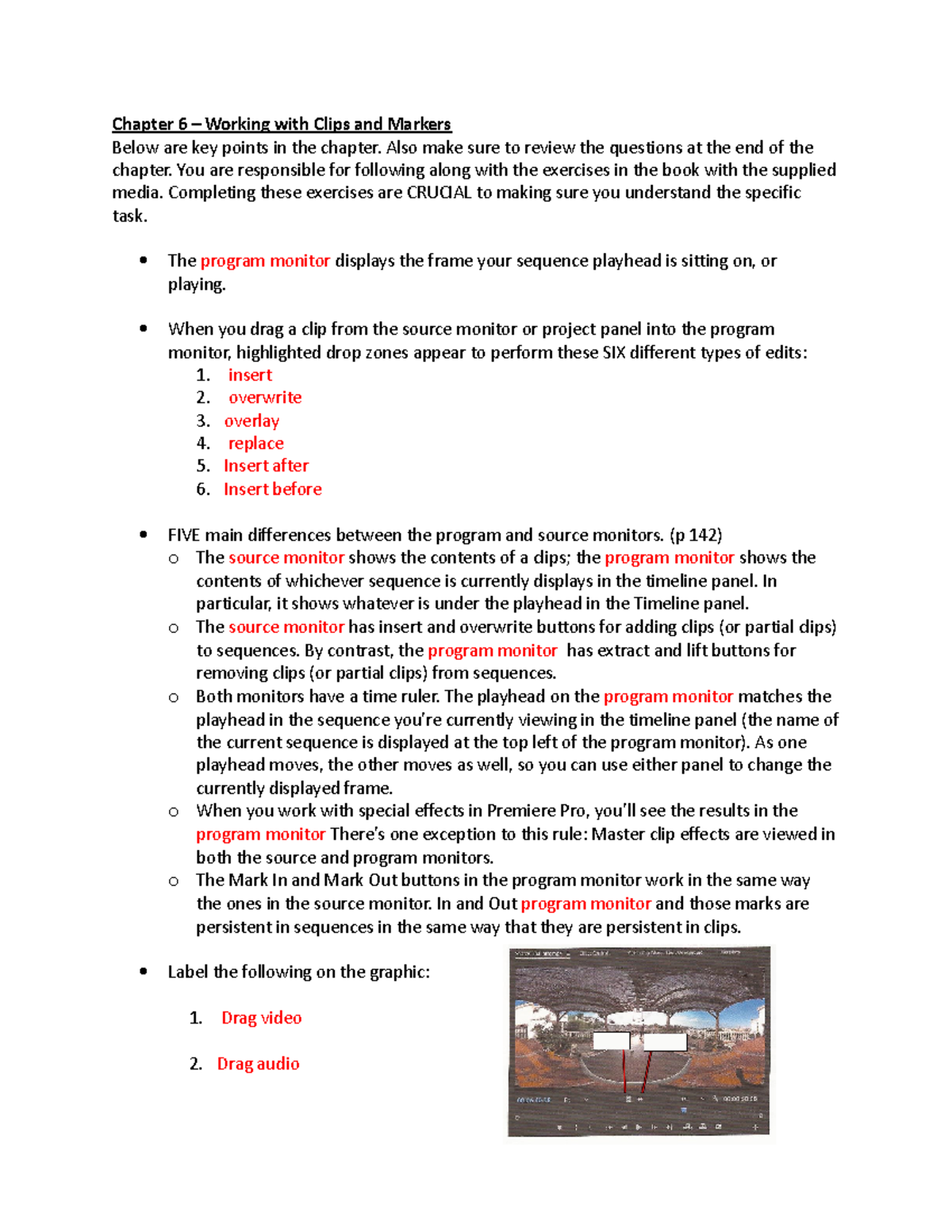 Bishop- MDIA 2800 - Chapter 6 - Worksheet - Chapter 6 – Working with ...