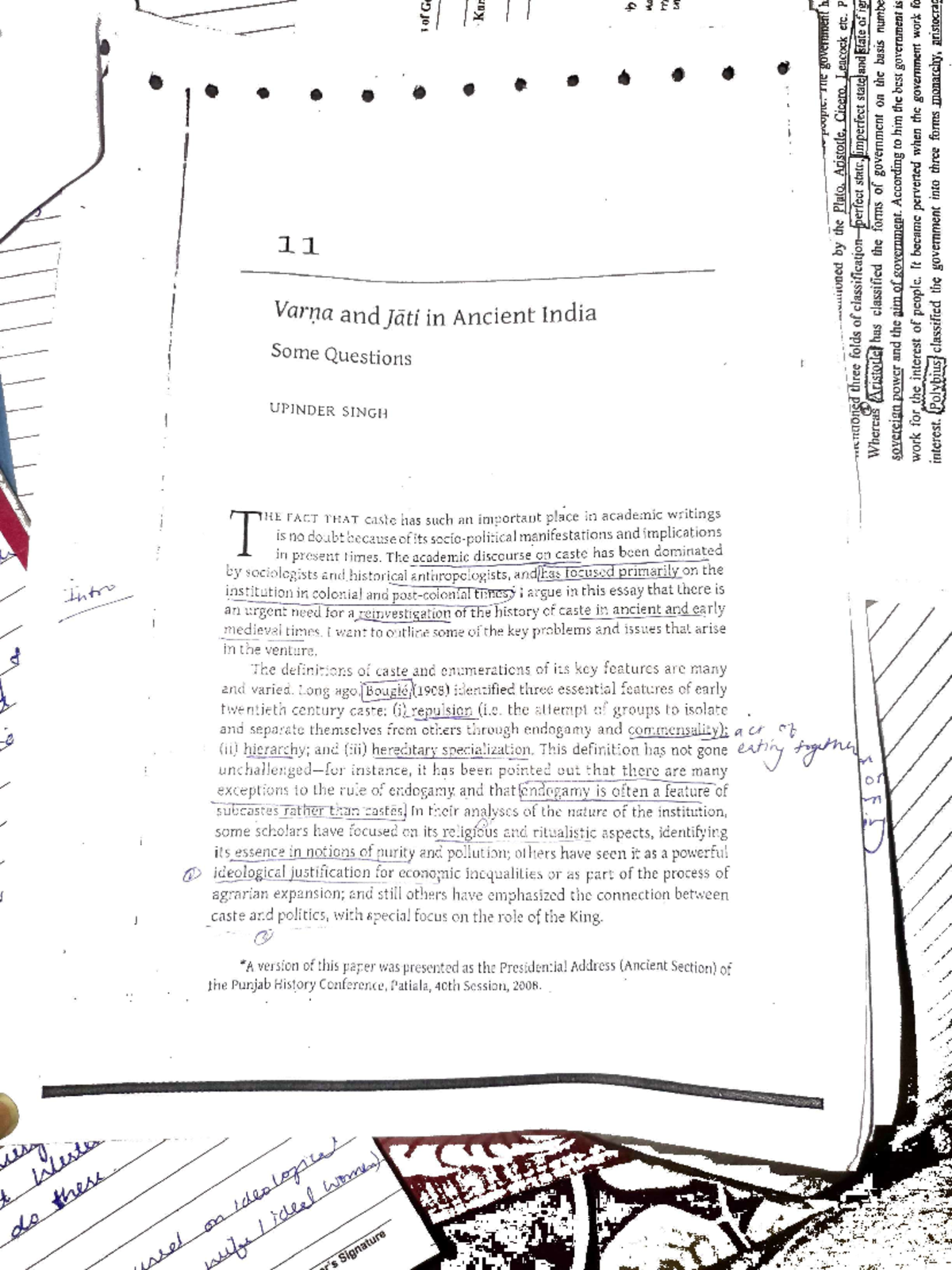 Varna jati - Studocu