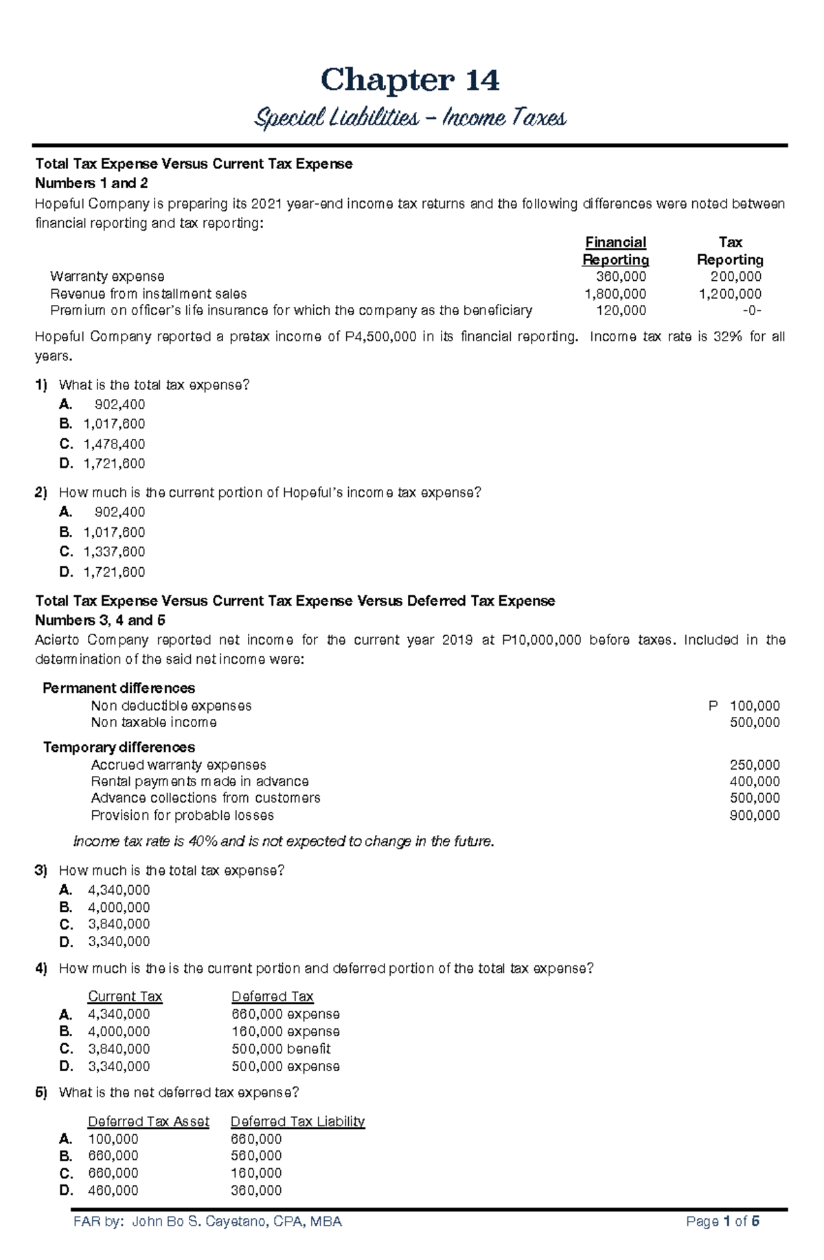 Inbound 6272937007051921132 - Chapter 14 Special Liabilities – Income ...