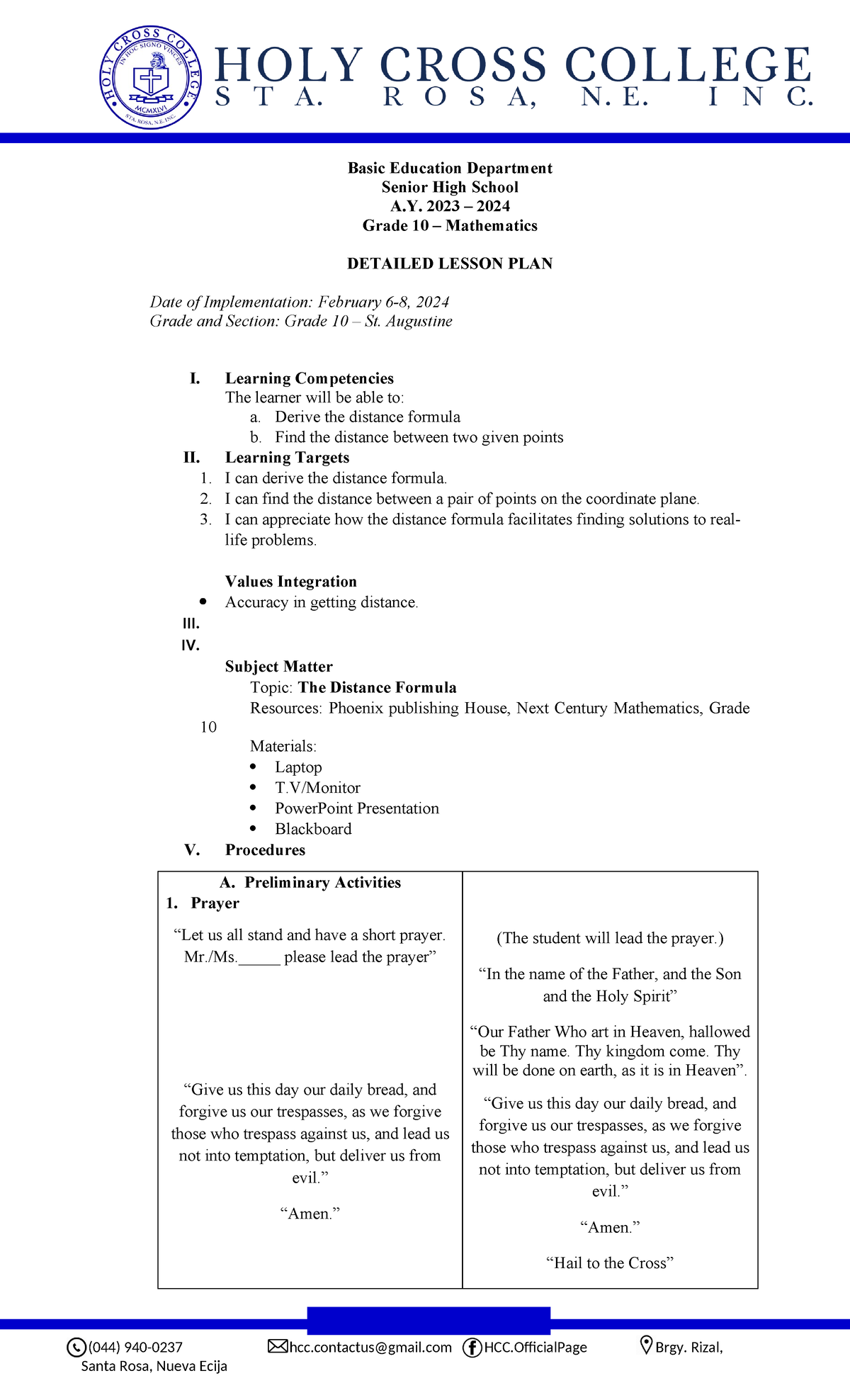 Basic Education Department - Basic Education Department Senior High ...