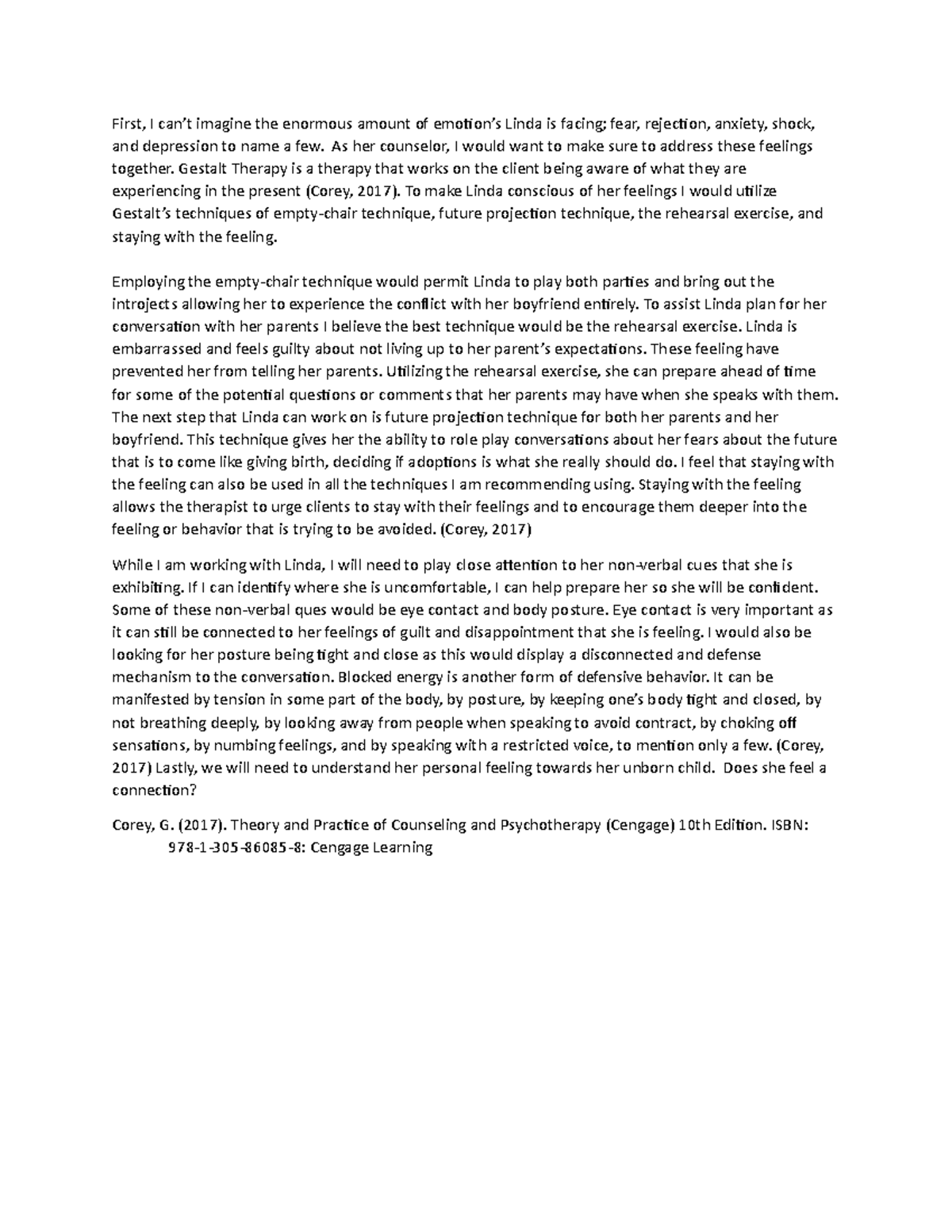 PSY 315 Discussion 4 - First, I can’t imagine the enormous amount of ...