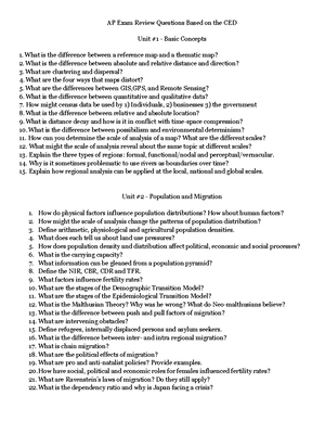 Rubenstein Chapter 1 - Reading Guide - Chapter 1 Textbook Reading Guide ...