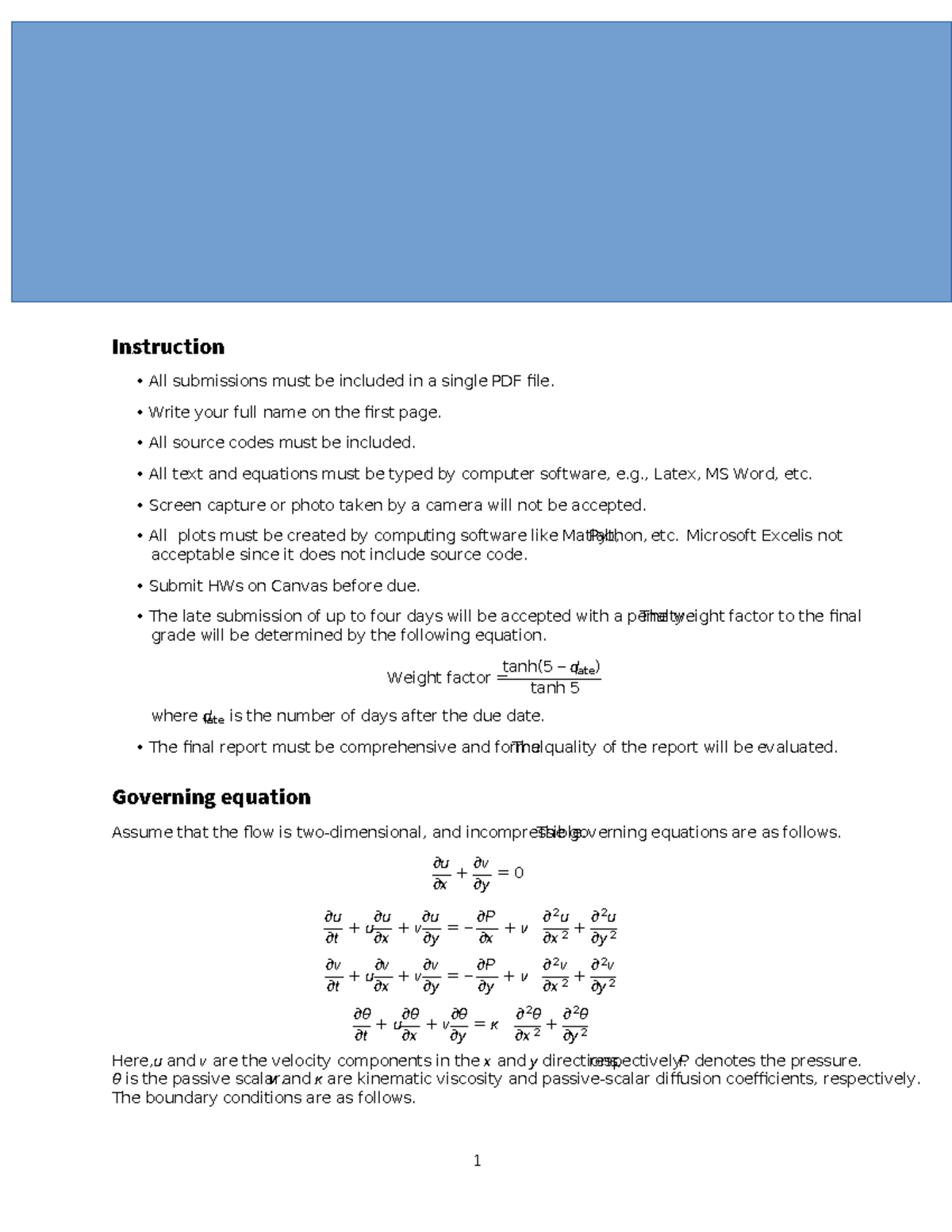 Finalproj (1) (1) - Assignment - MECE 5397/ Final Project Due:Dec 1, 2023 Instruction All - Studocu
