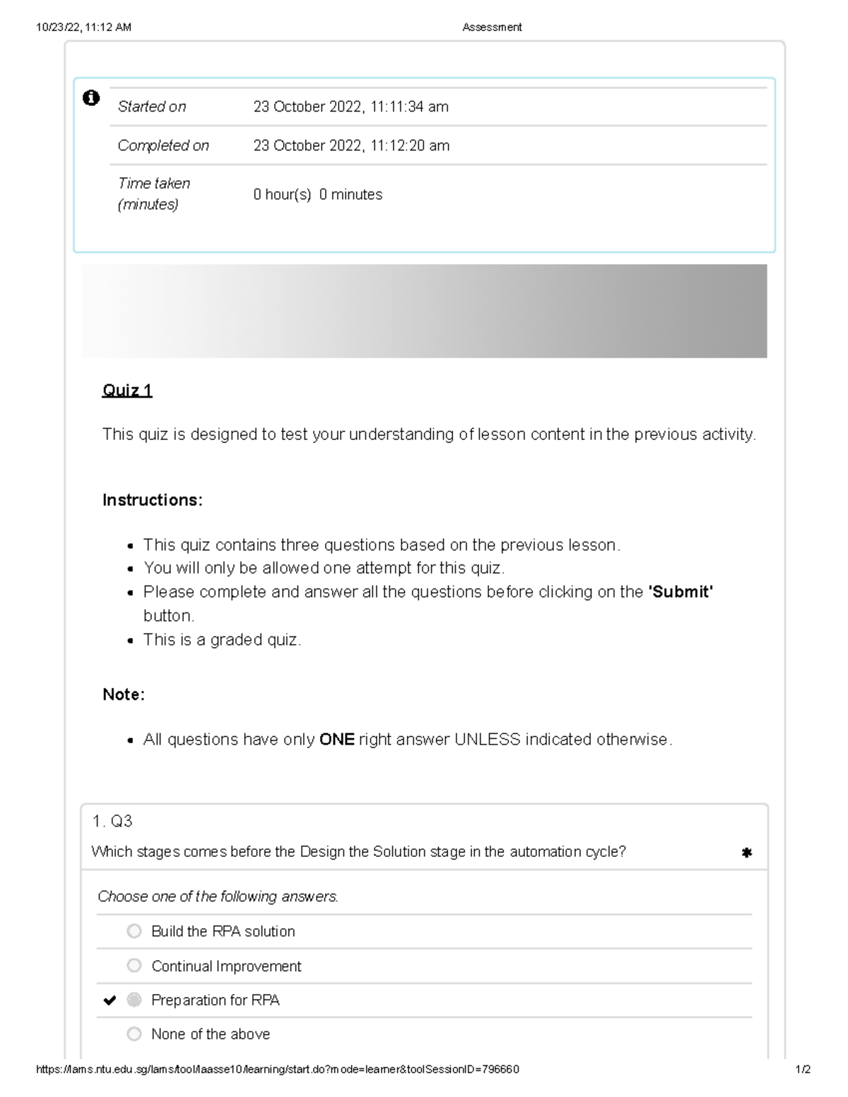 Assessment LAMS - 10/23/22, 11:12 AM Assessment - Studocu