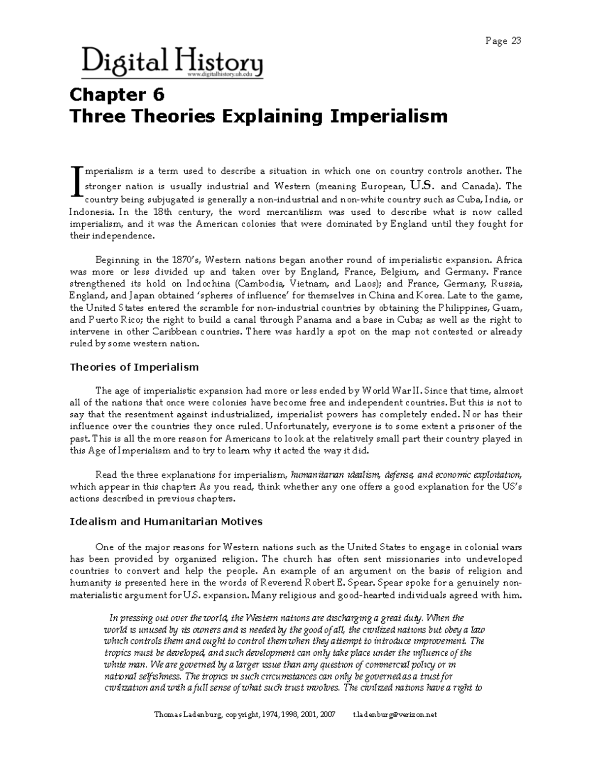 Microsoft Word - 8 foreign policy.doc.doc - unit8 6 - Page 23 Thomas ...