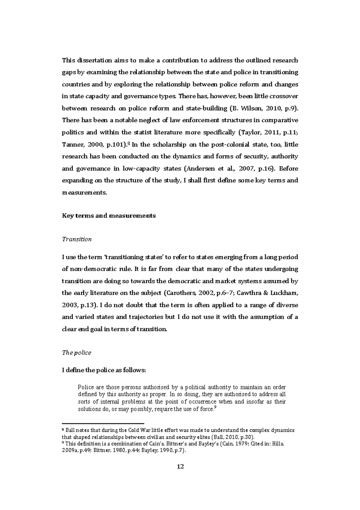 Police Reform AND State- Building IN Georgia, 4 - This dissertation ...