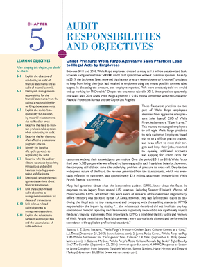 Chapter 1 MCQ - AUDITING Audit Chapter 1 MCQ Mohamed Elkomy 01011047511 Matrix center 1 :In the ...