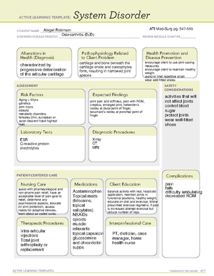 ATI System Disorder- newborn jaundice - ACTIVE LEARNING TEMPLATES ...
