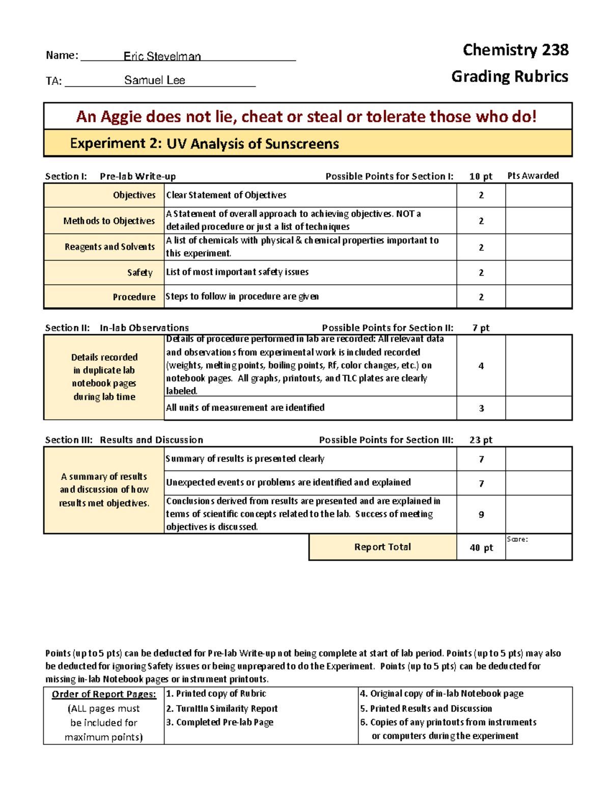Exp #2 Final Lab report - Warning: TT: undefined function: 32 Name ...