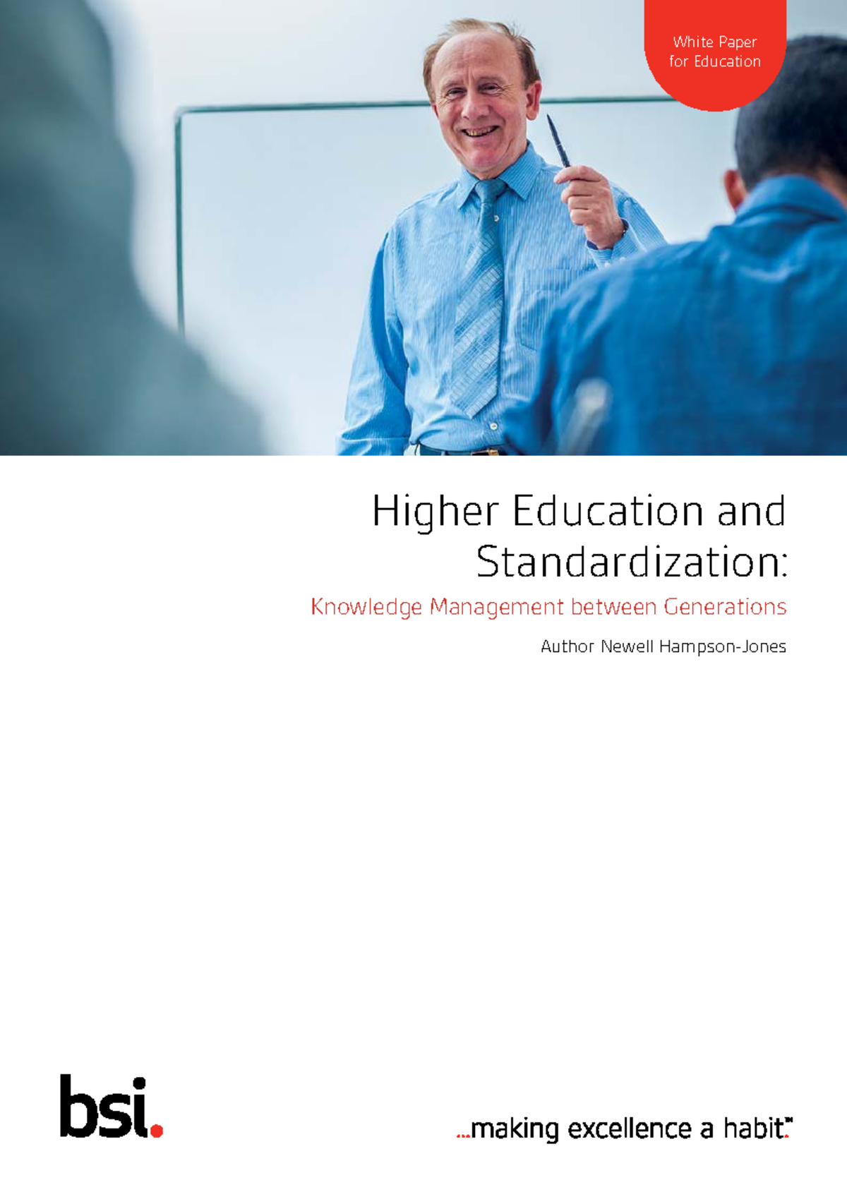 BSI-Academic Whitepaper - Higher Education and Standardization ...