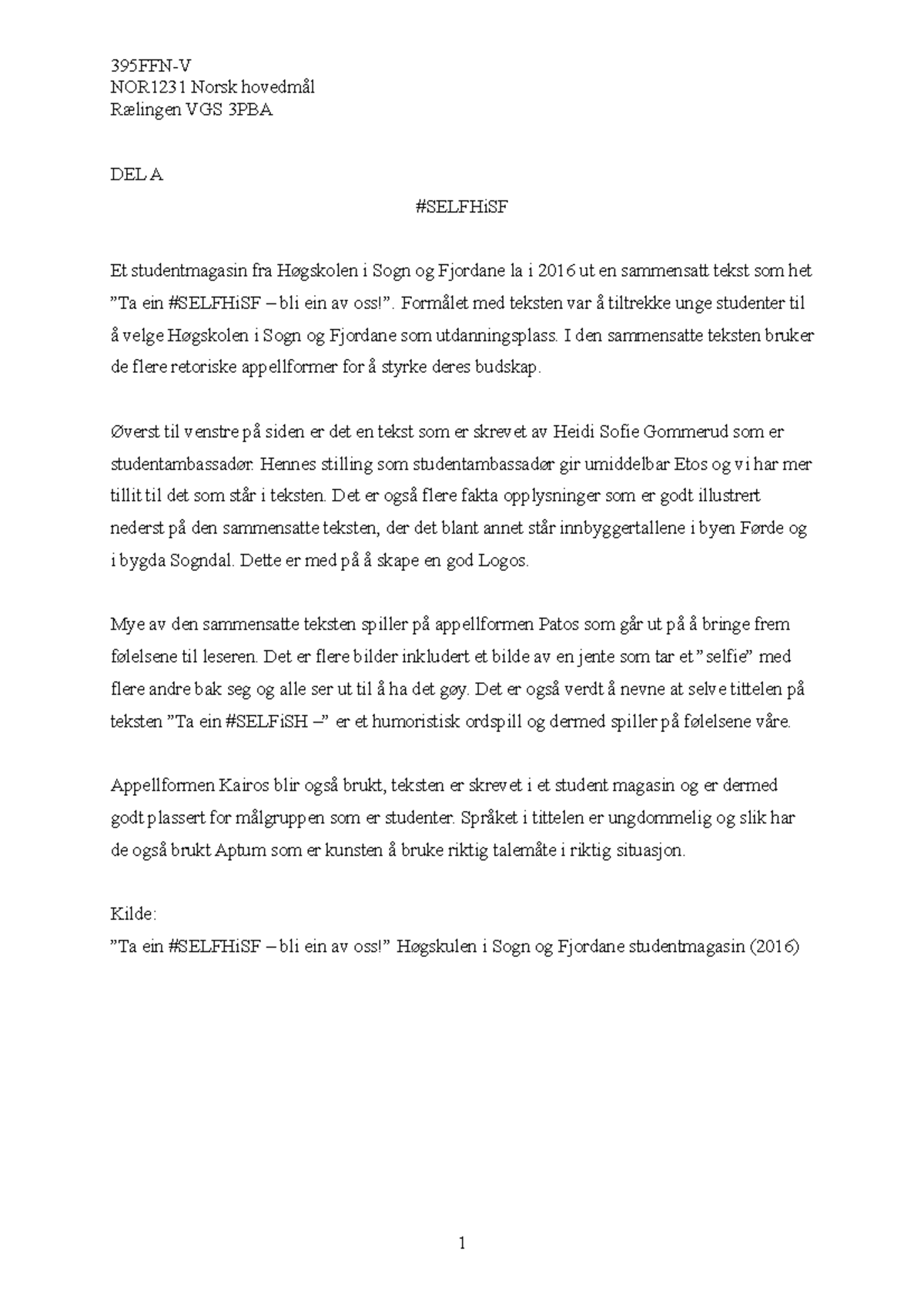 Eksamen-NOR1231-kopi - Studocu