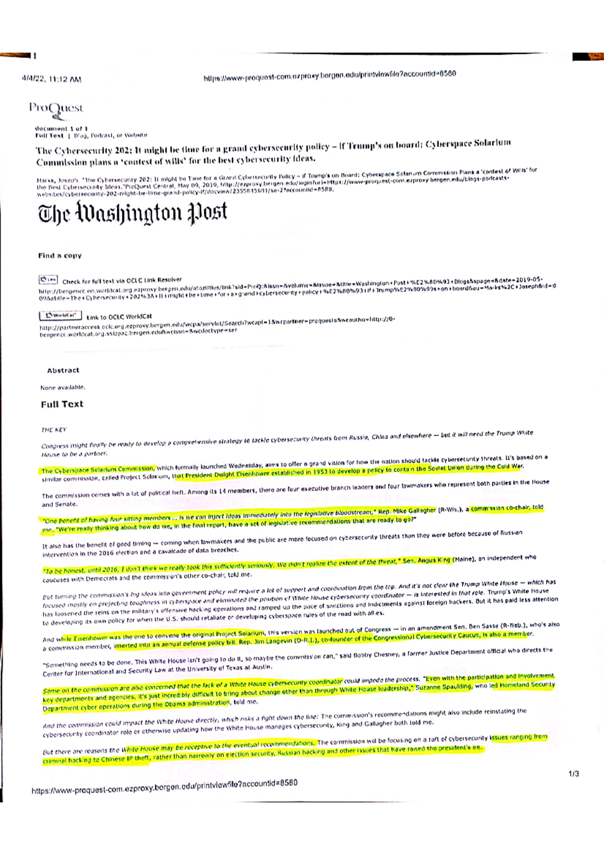 Annotation 4 - Notes and summaries - WRT-101 - Studocu