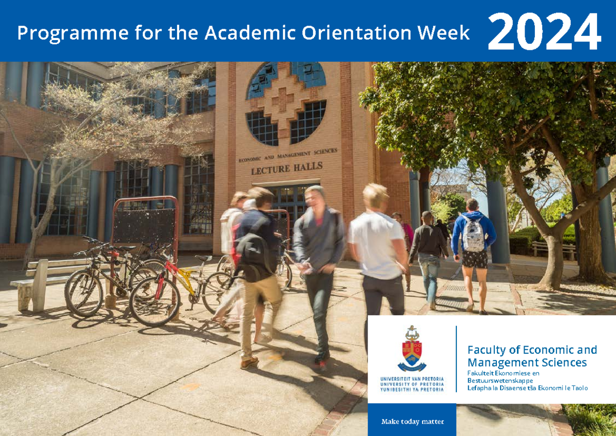 EMS Programme 2024 - Programme for the Academic Orientation Week 2024 ...