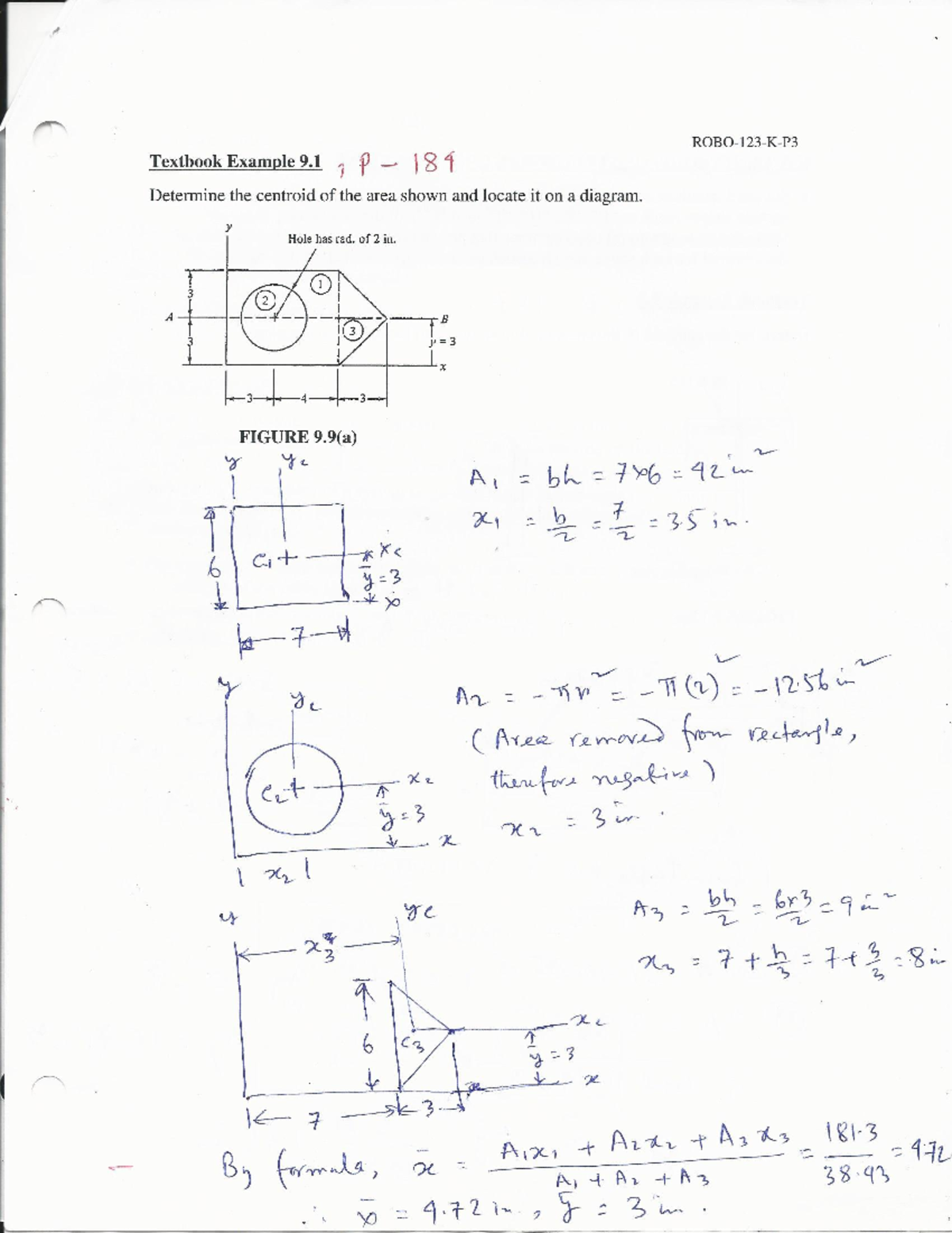 Chap 9 Centroid Examples - ROBO 223 - Studocu
