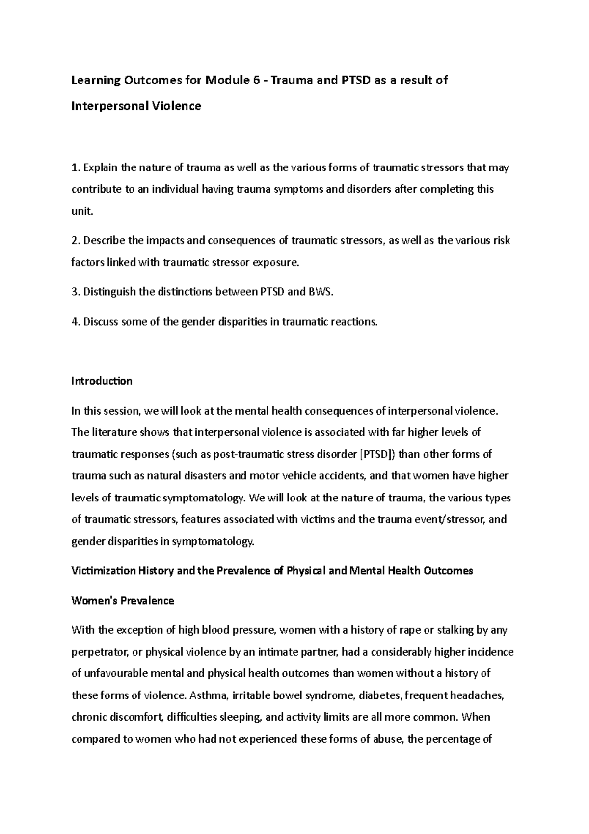 COU3201 Contemporary Challenges in Thewrapeutic Practice Module 6 ...