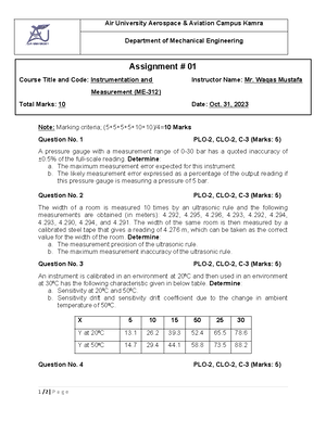 Semester final report - DEPARTMENT OF MECHATRONICSENGINEERING ...
