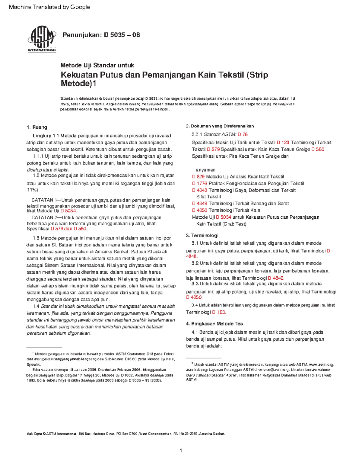 383408184-Astm-d5035 (1) - 3 Untuk definisi istilah tekstil yang ...