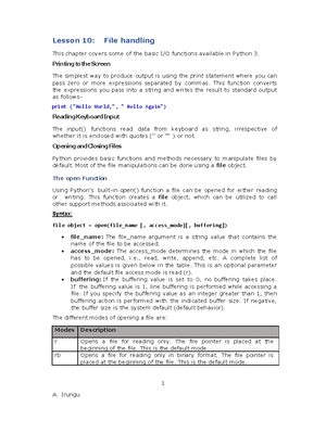 Introduction To HTML - lecture notes - So don’t copy files or photocopy ...