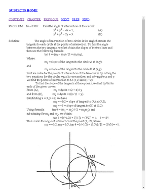 Calculus Problems and Solutions 243 - SUBJECTS HOME CONTENTS CHAPTER ...
