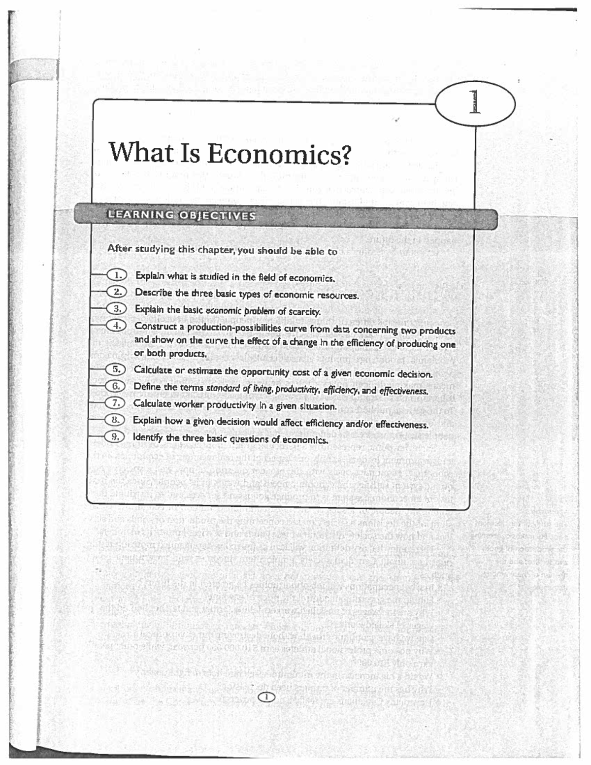 Economics Chapter 1 - ur mom - Studocu