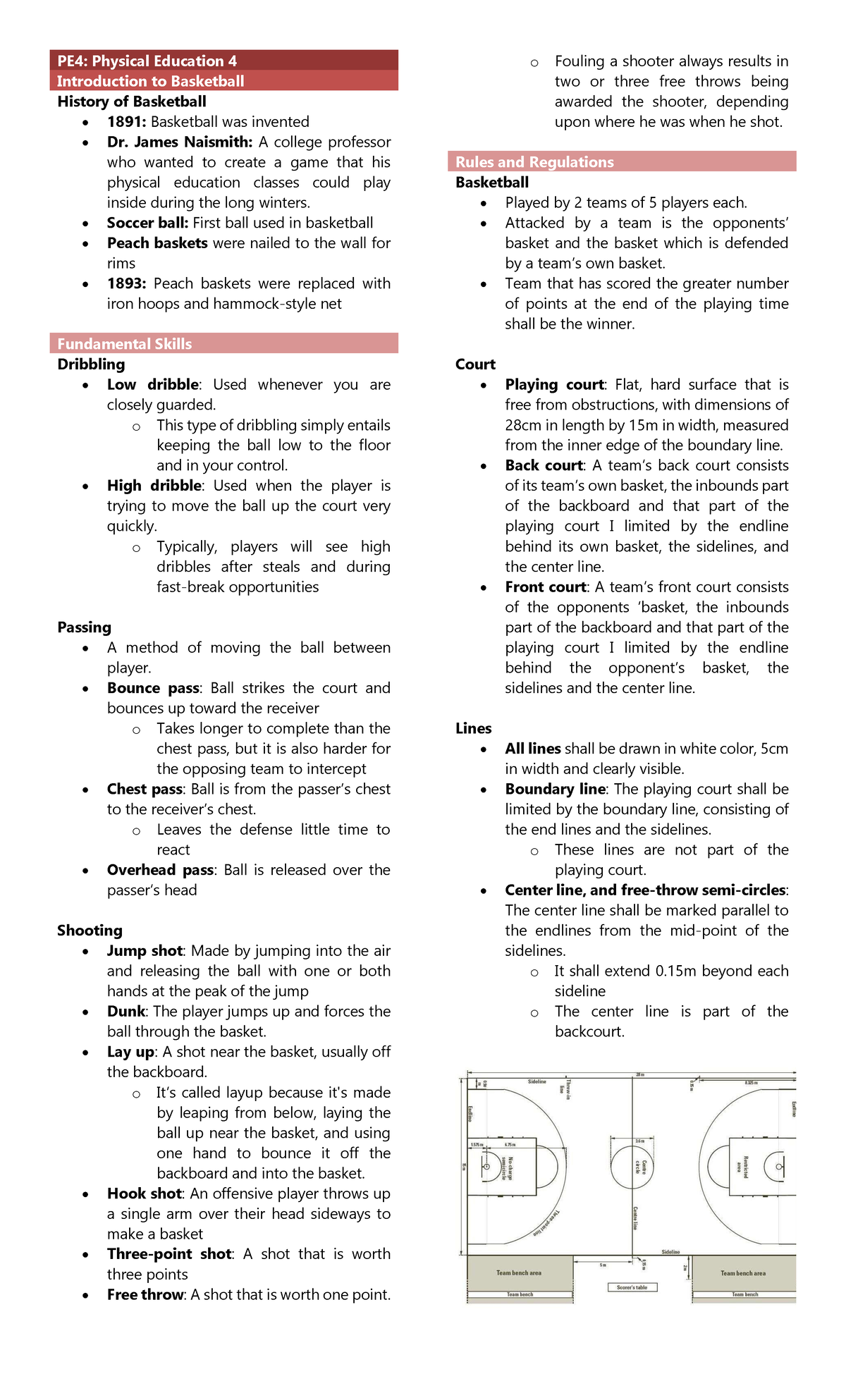 PE4 Midterm Reviewer - PE4: Physical Education 4 Introduction to ...