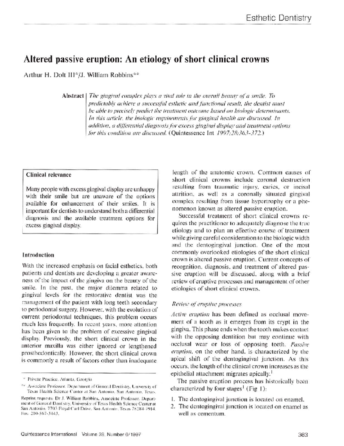 8 Altered Passive Eruption - anatomie pathologique - Studocu