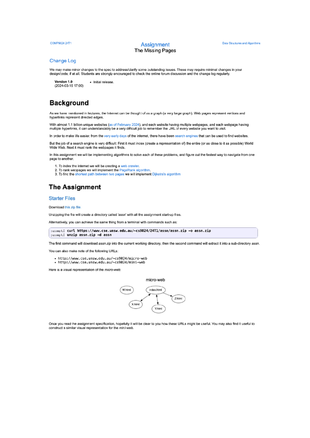 Data Structures & Algorithms (COMP9024) assignments problem - COMP9024 ... Data Structures & Algorithms (COMP9024) assignments problem - COMP9024 ...