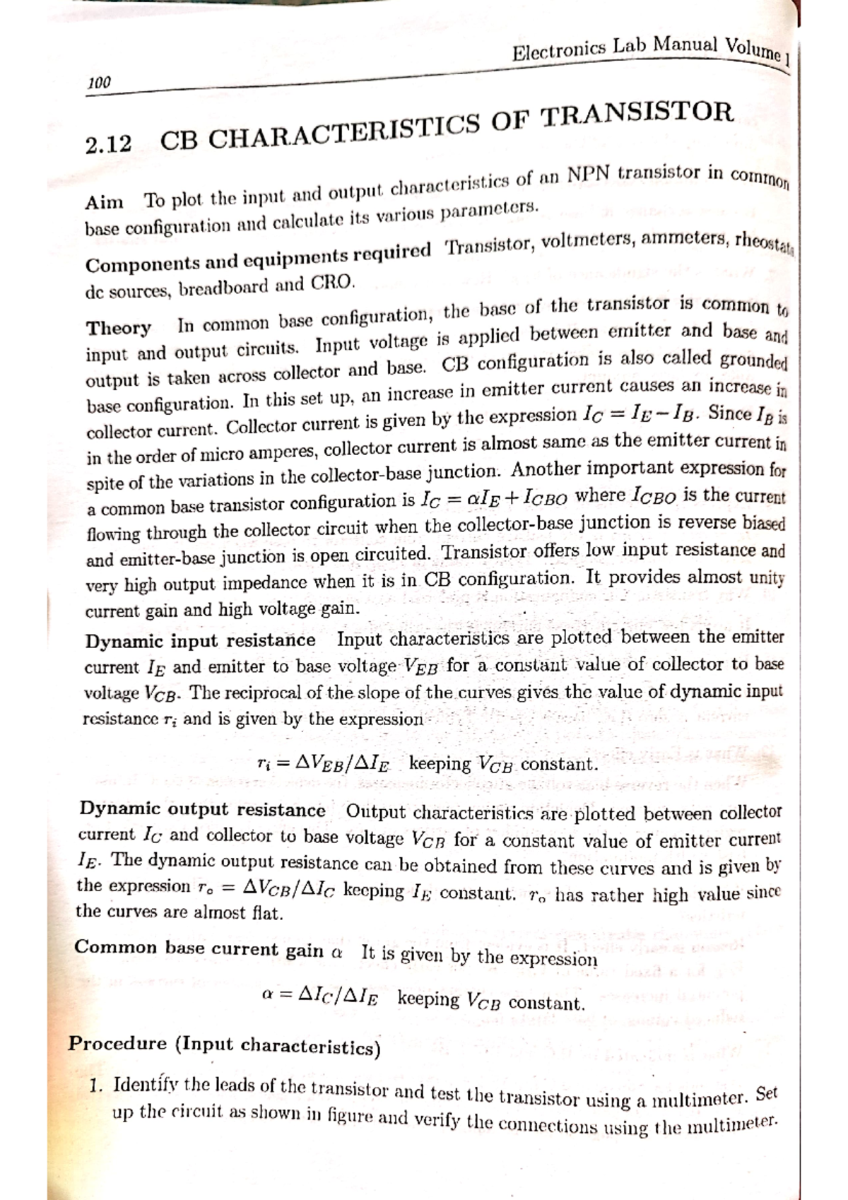 Common base configuration - Bachelor of science - Studocu