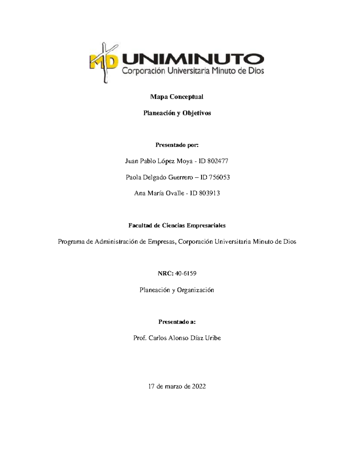 Mapa Conceptual - Mapa Conceptua - Mapa Conceptual Planeación y ...