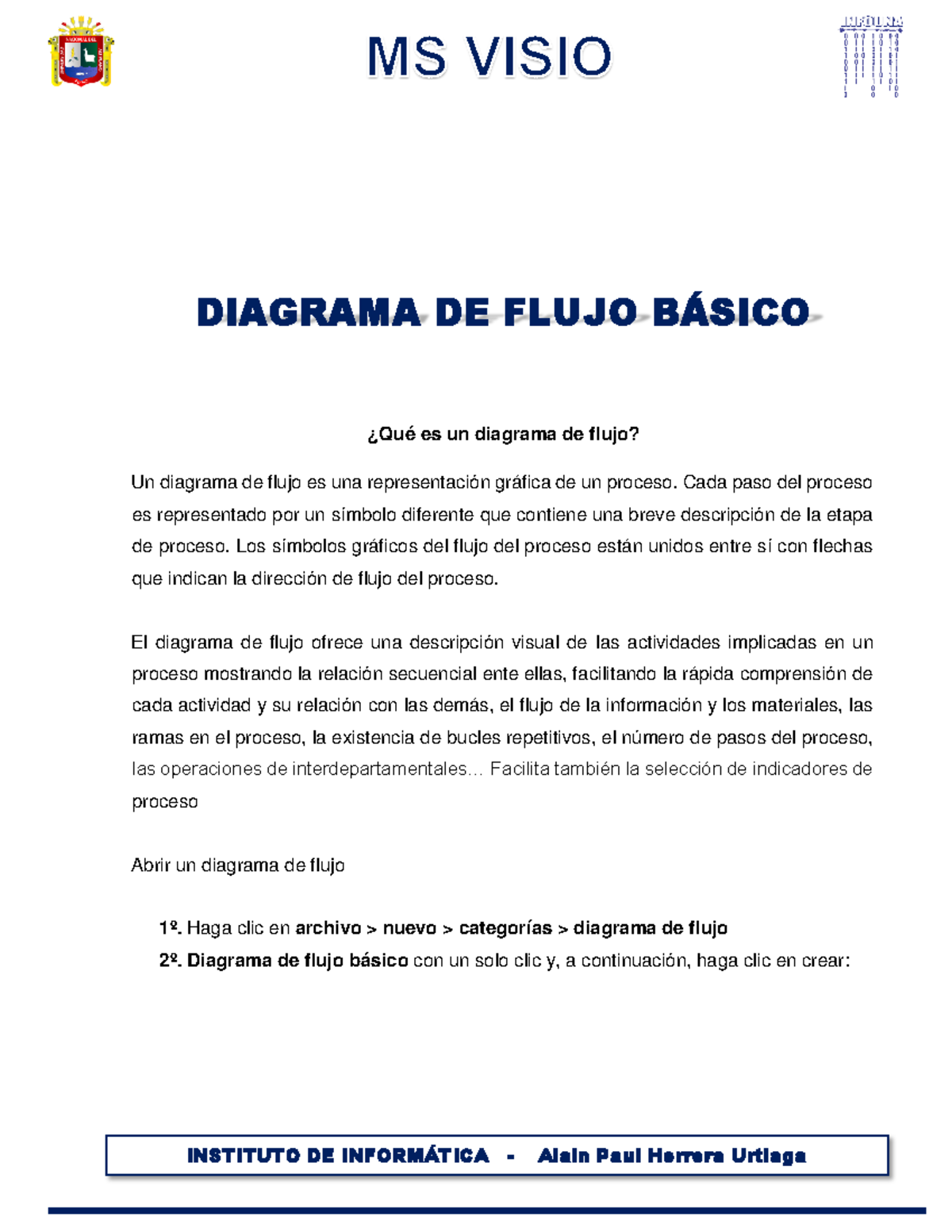 3 Diagrama Flujo - Apuntes 13 - DIAGRAMA DE FLUJO BÁSICO ¿Qué es un ...