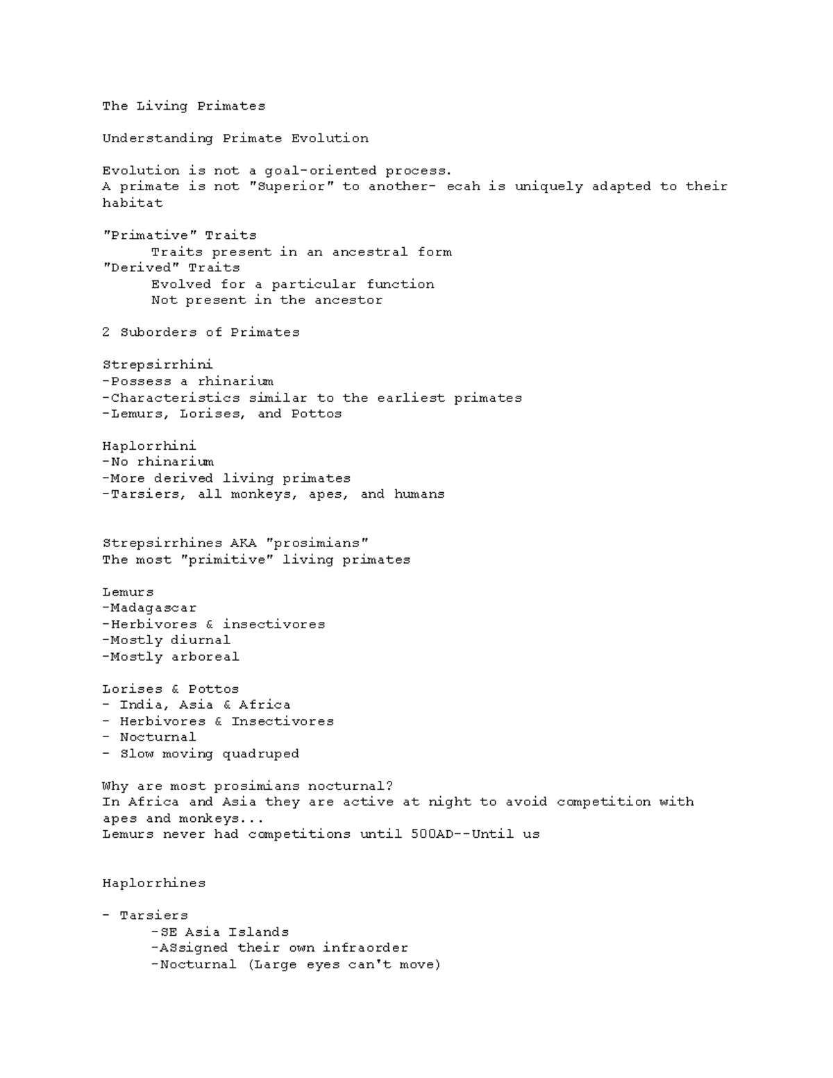 The Living Primate - Professor Pete Sinelli - The Living Primates ...