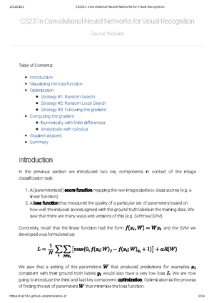 Exercise-10 - ex10 - Introduction to Deep Learning - TUM - Studocu