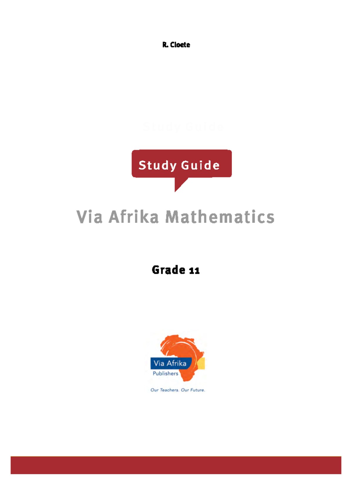 Mathematics Gr11 Study Guide - DSC1630 - Studocu