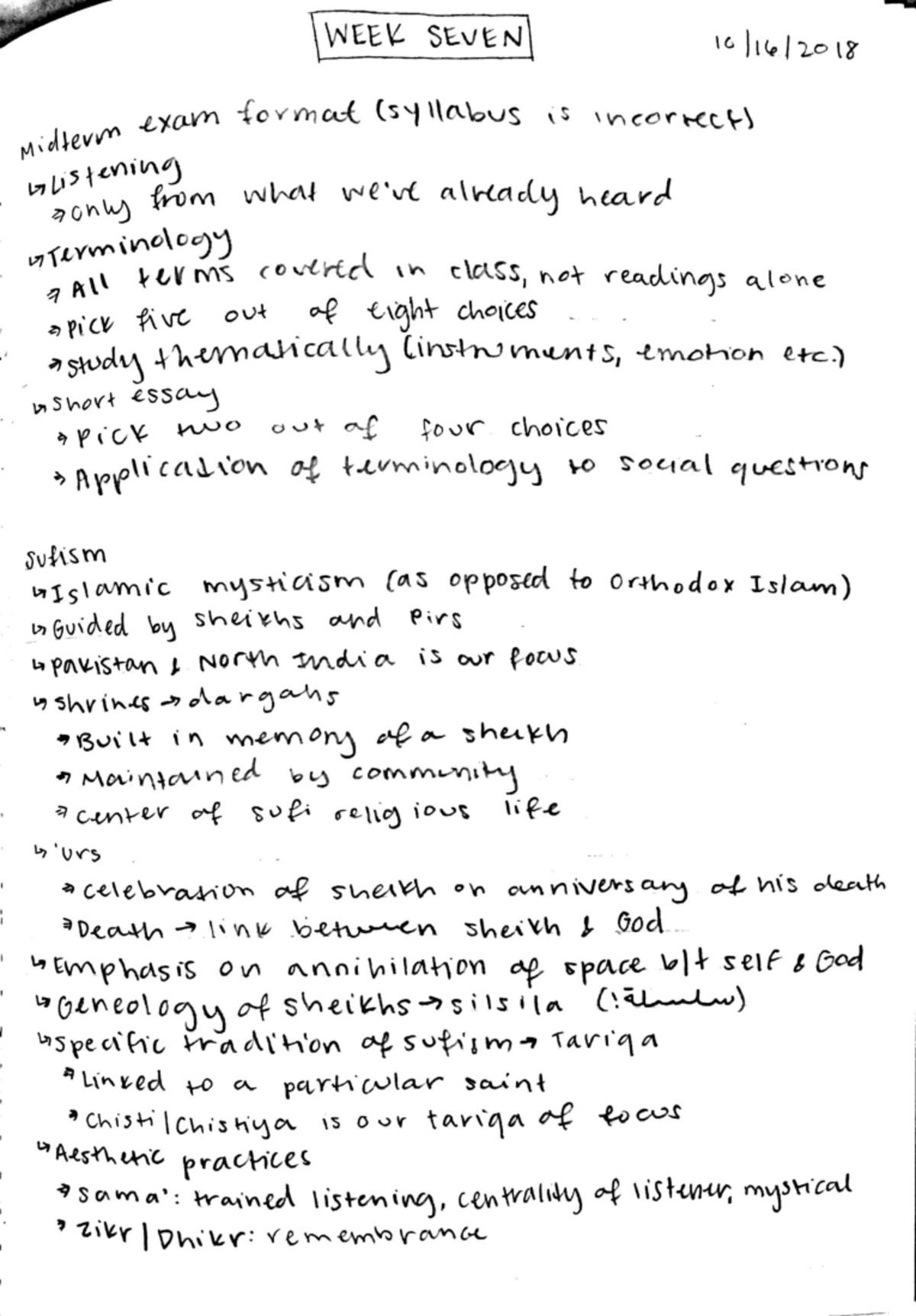 Chevanmusicwk 7 - Lecture notes 7 - v WEEV. saw u, “no”? ucum {ox/mod ...