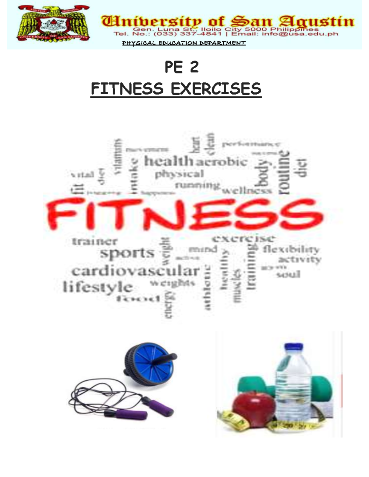 PE 2 - HELP US TO KNOW MORE ABOUT PHYSICAL FITNESS AND EXPAND OUR ...