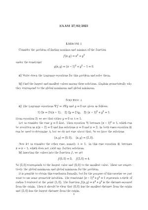 Summary and formulae Calc3 - DAVE3700 - Studocu