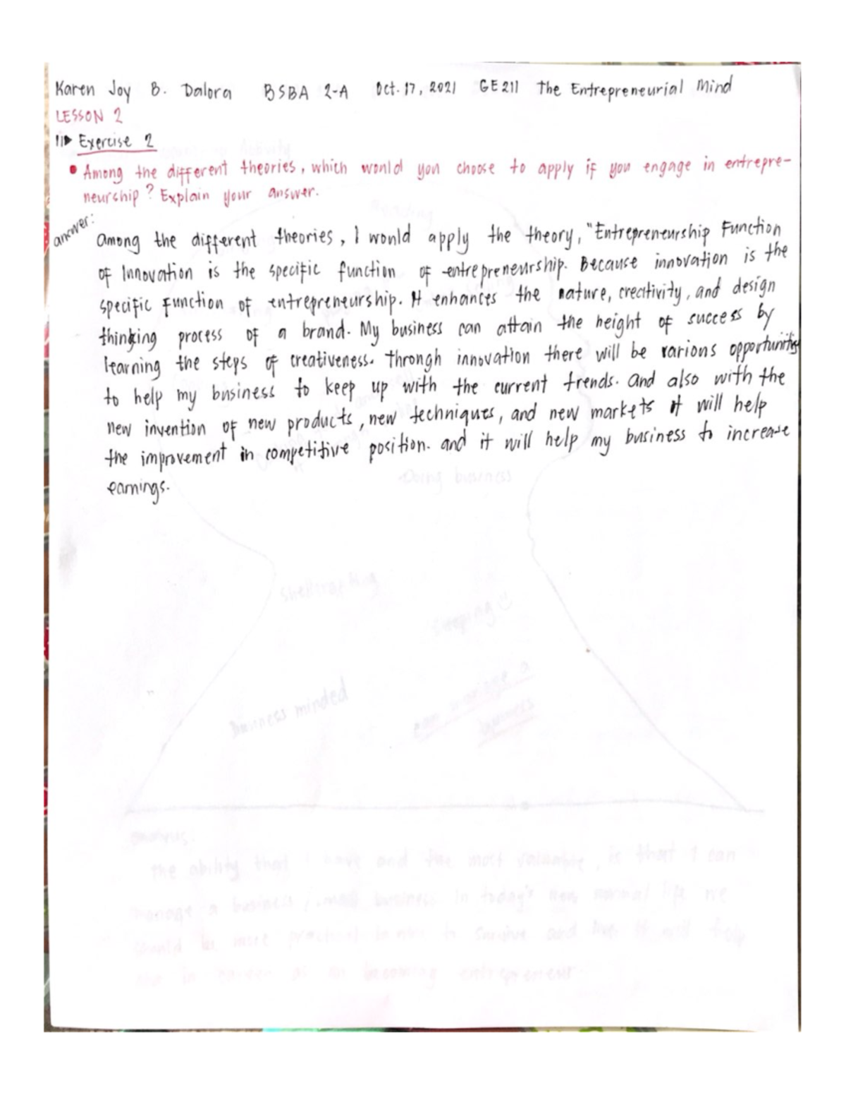 Lesson 2 & 3 Exercises Answers - Accountancy - Studocu