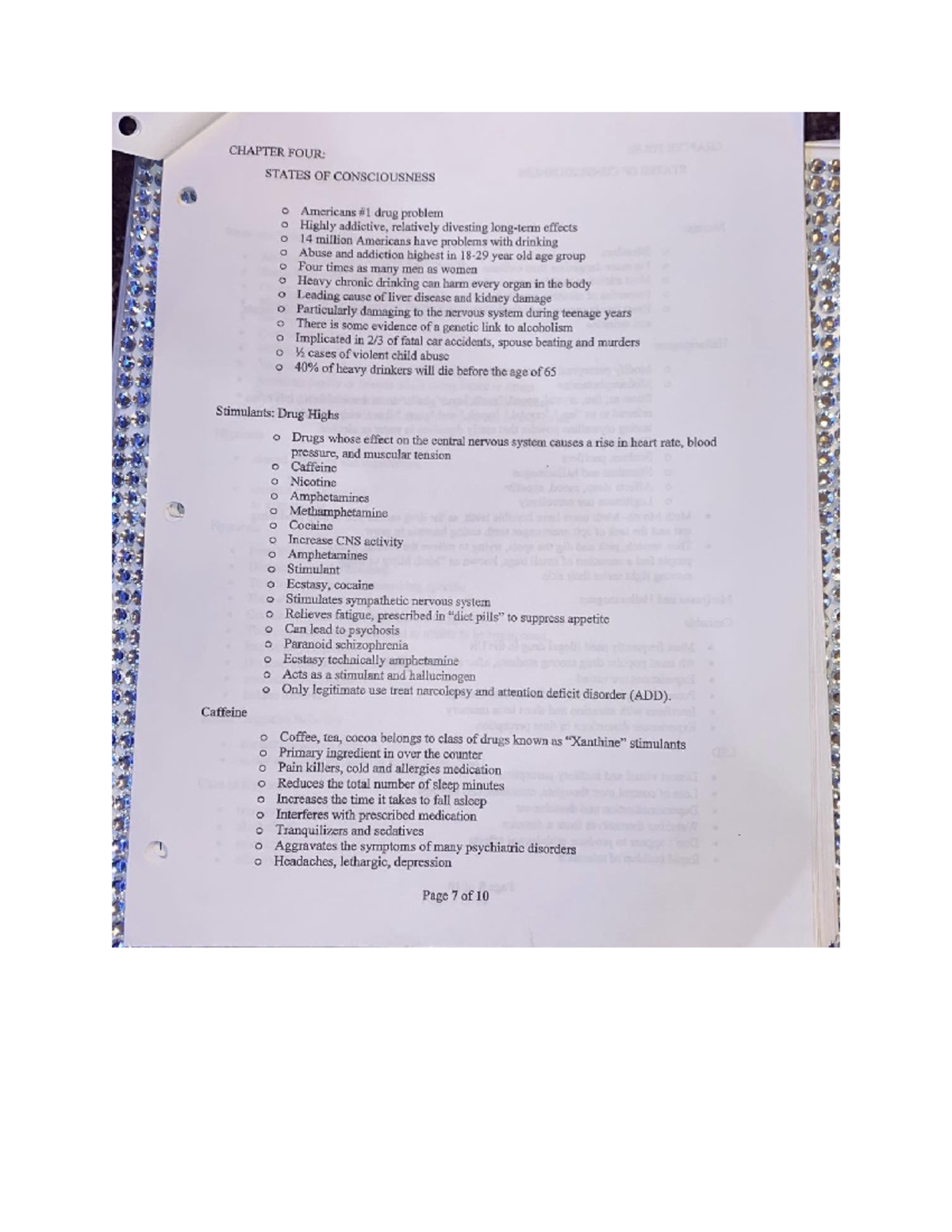 Psy Intro To Psych Chapter 4 State Of Consciousness Part 2 Taught