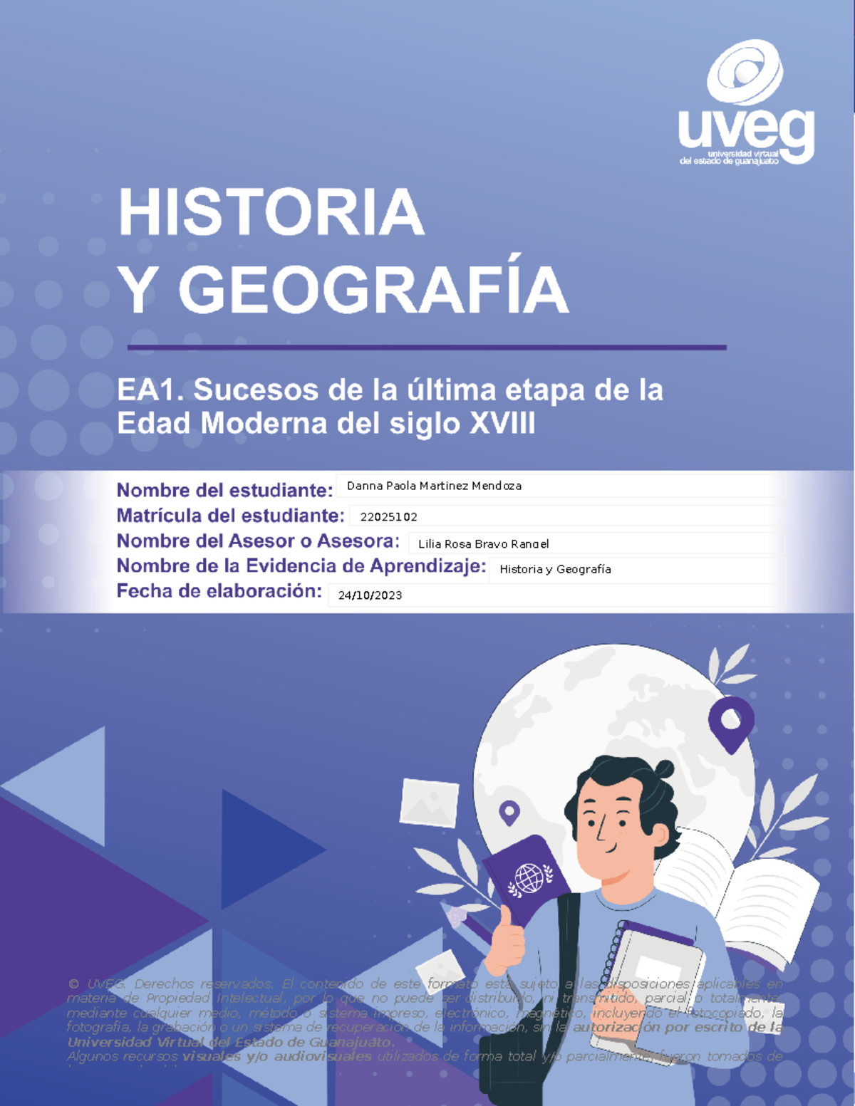 Edad Moderna DP - 24/10/ Historia y Geografía Lilia Rosa Bravo Rangel ...