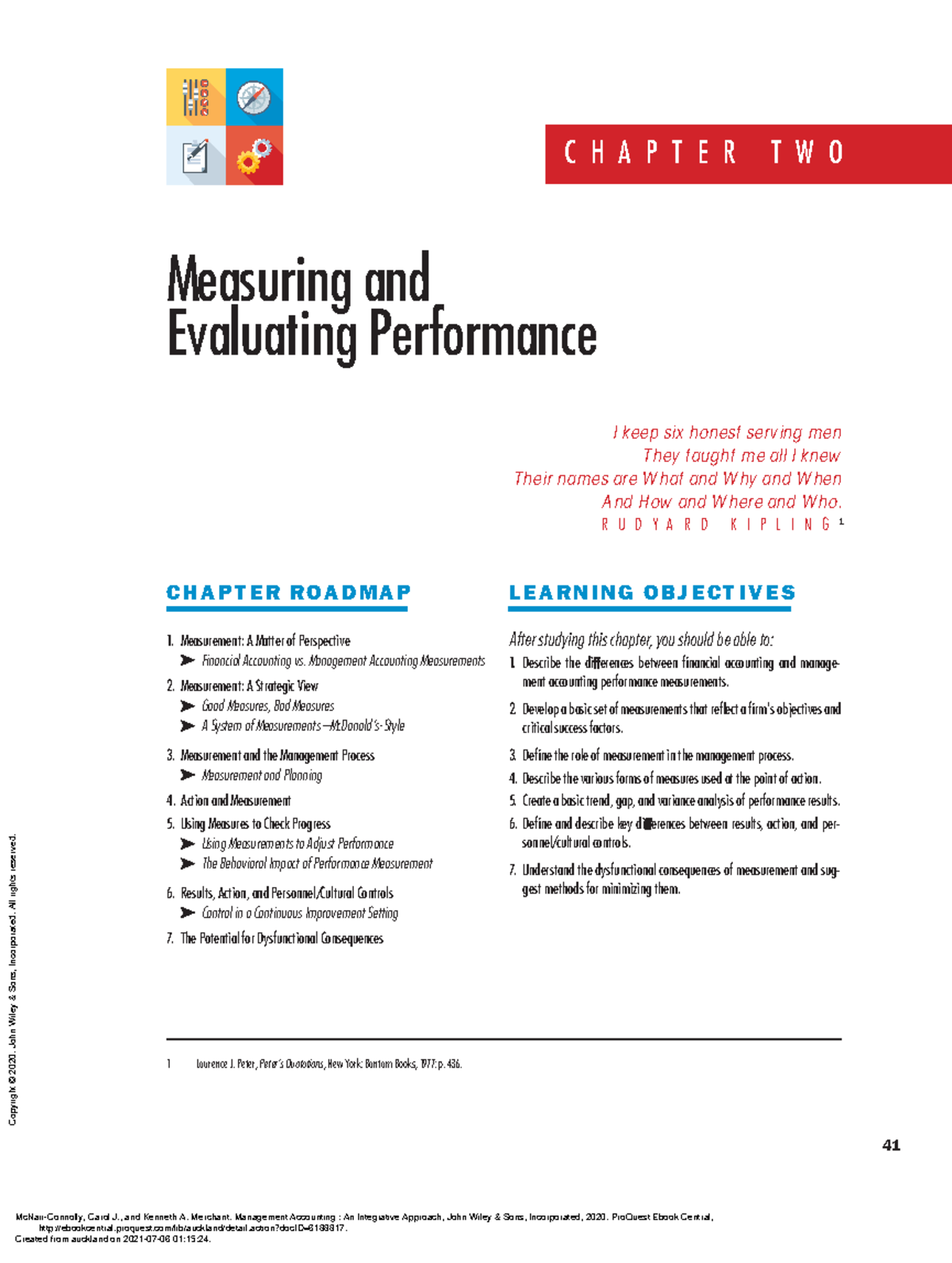 VBO Chapter - Textbook on measuring and evaluating performance ...