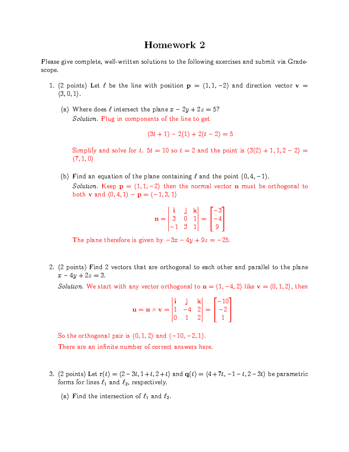 Hw2-sol - solutions - Homework 2 Please give complete, well-written solutions to the following ...