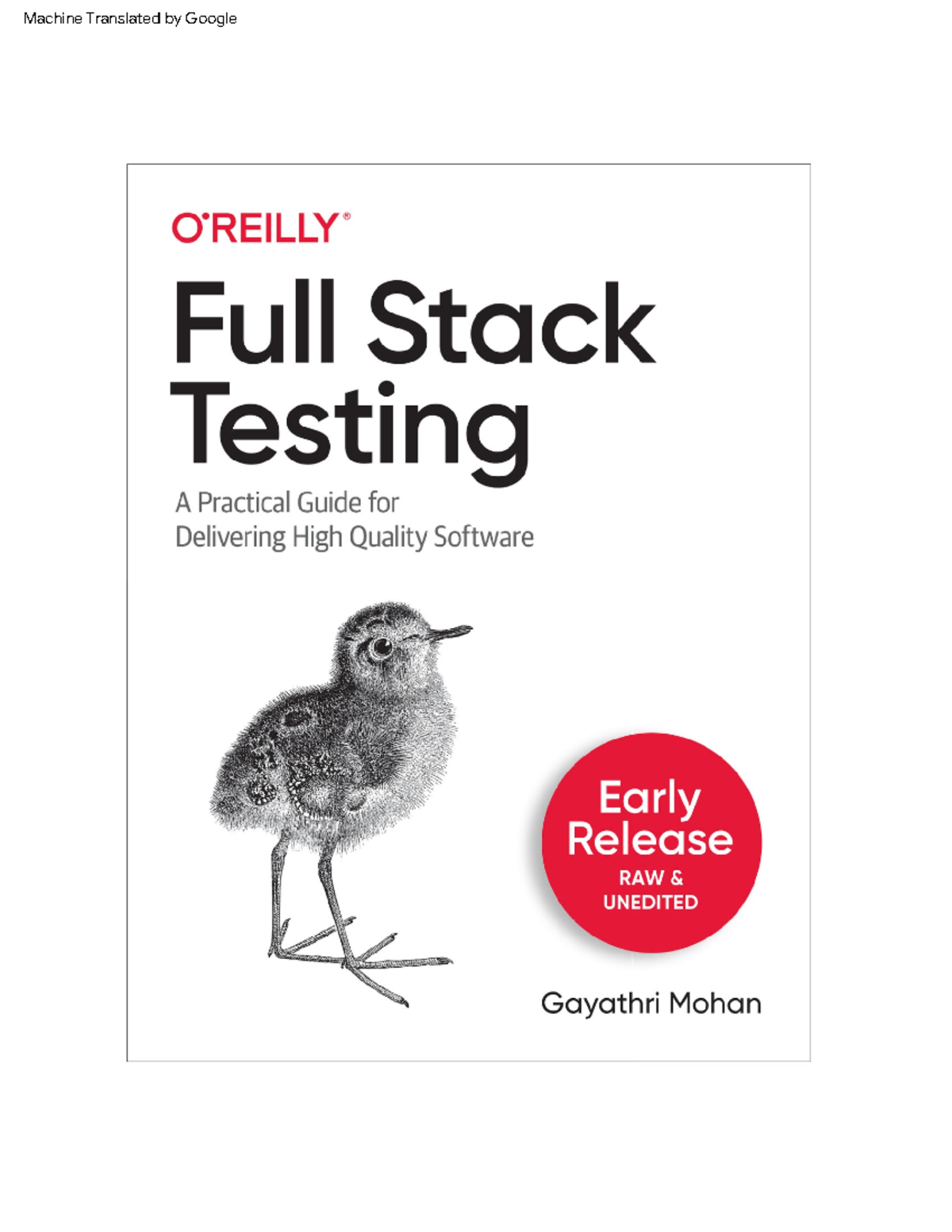 Gayathri Mohan the full stack testing - Traducido - Con los libros ...
