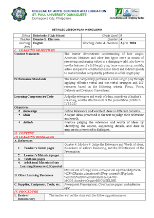 Hazards and Risks DLP Grade 8 TLE - Learning Area: TLE - DRESSMAKING ...