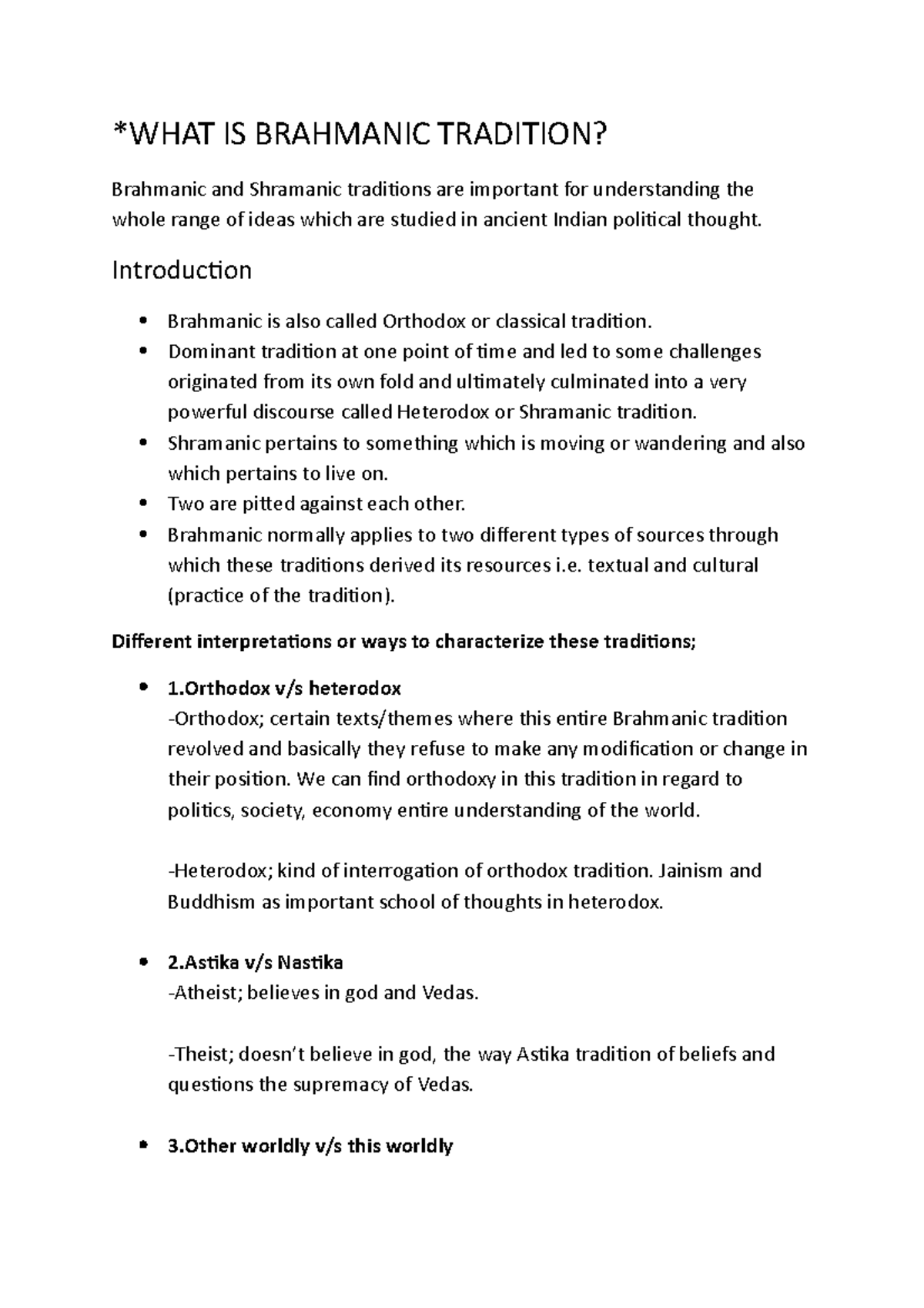 Bramanic ipt ppt - Vhivigv - *WHAT IS BRAHMANIC TRADITION? Brahmanic ...