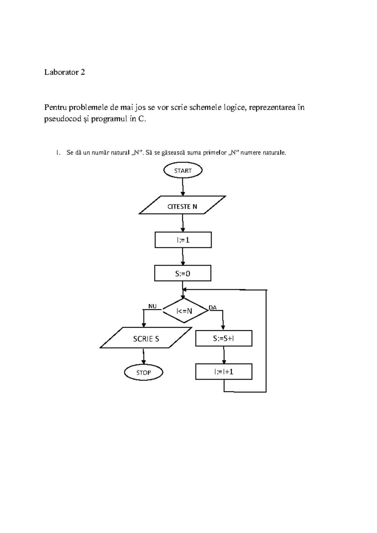 Laborator 2 si 3 - Lab 2 si 3 - Laborator 2 Pentru problemele de mai ...