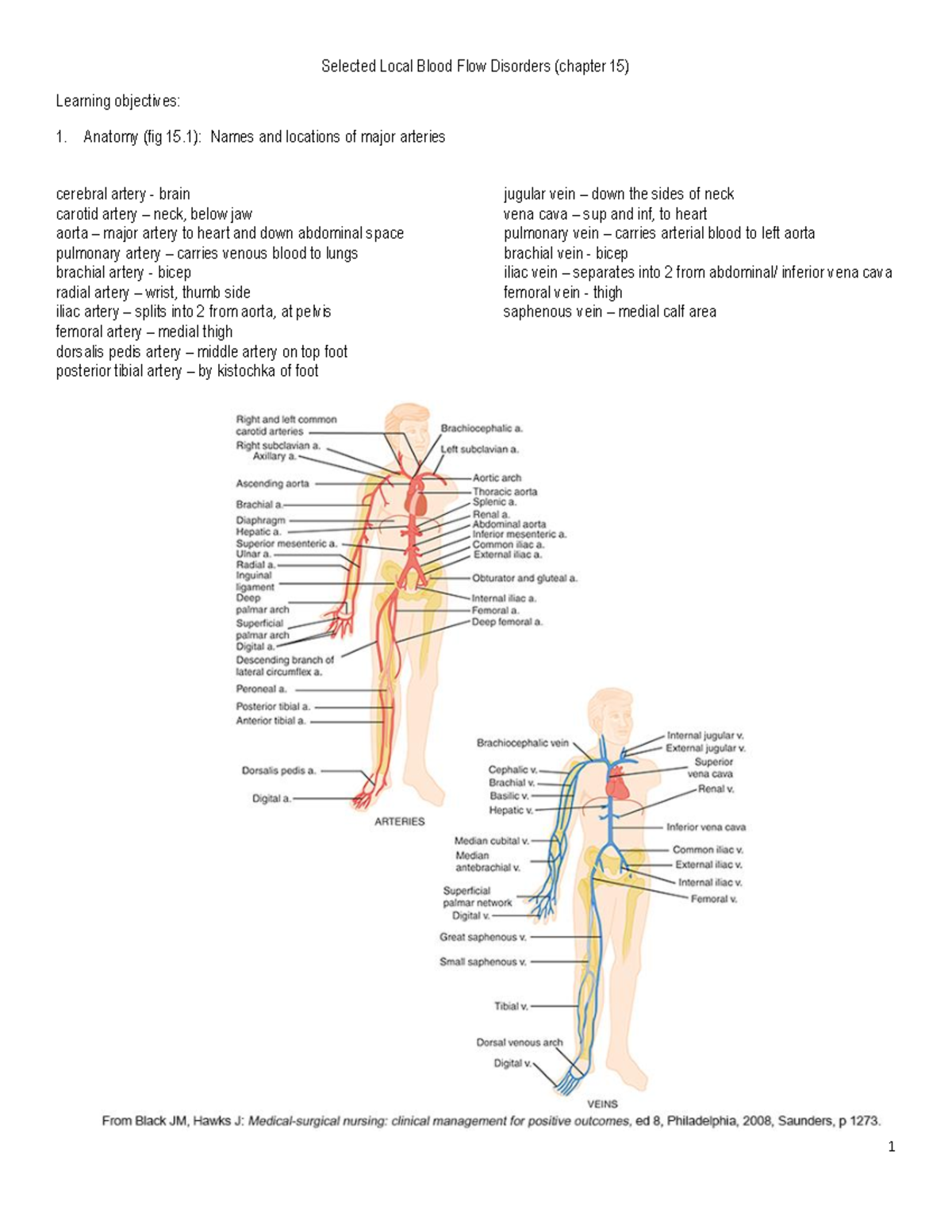 510 Vascular - Localized Blood Flow Disorders - Selected Local Blood ...