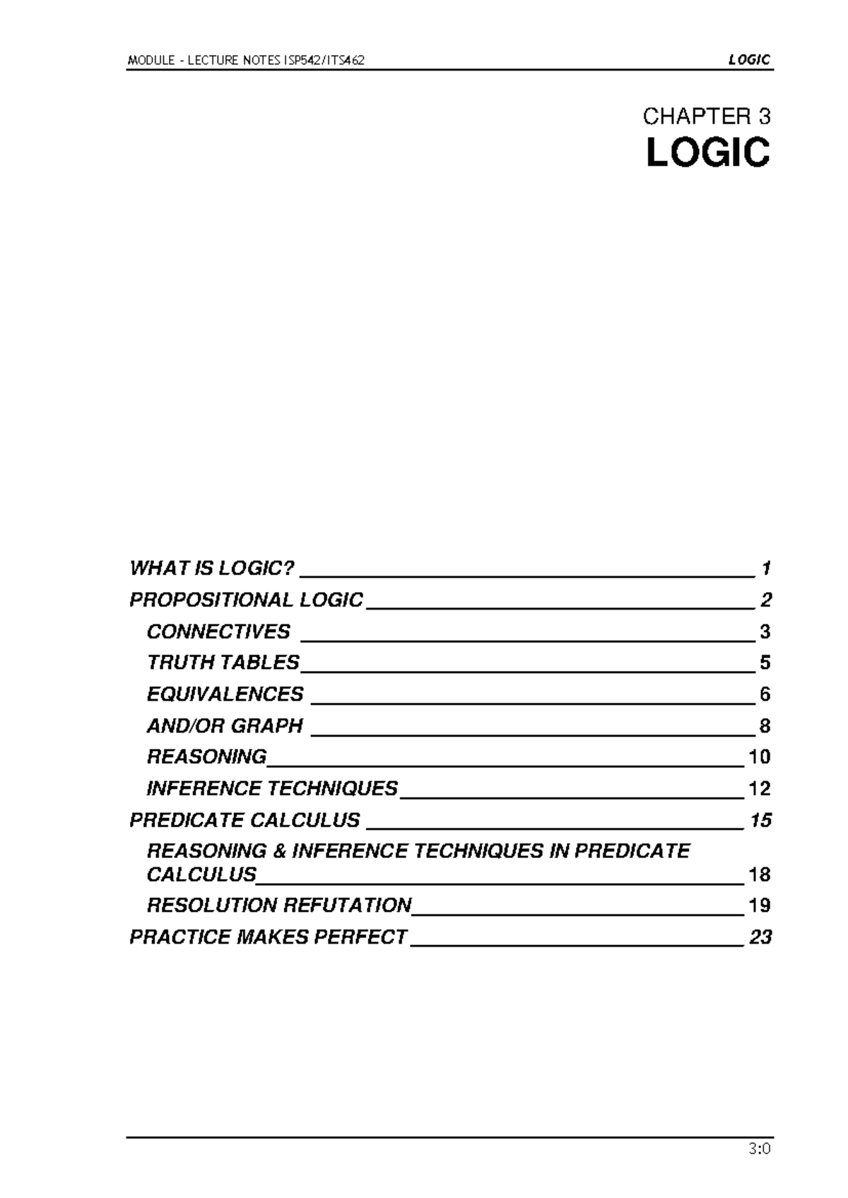 3 Logic V3 - something upload for access - LOGIC - CHAPTER WHAT IS ...