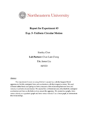 Cheat sheet physics 1 midterm - PHYS 1151 - Studocu