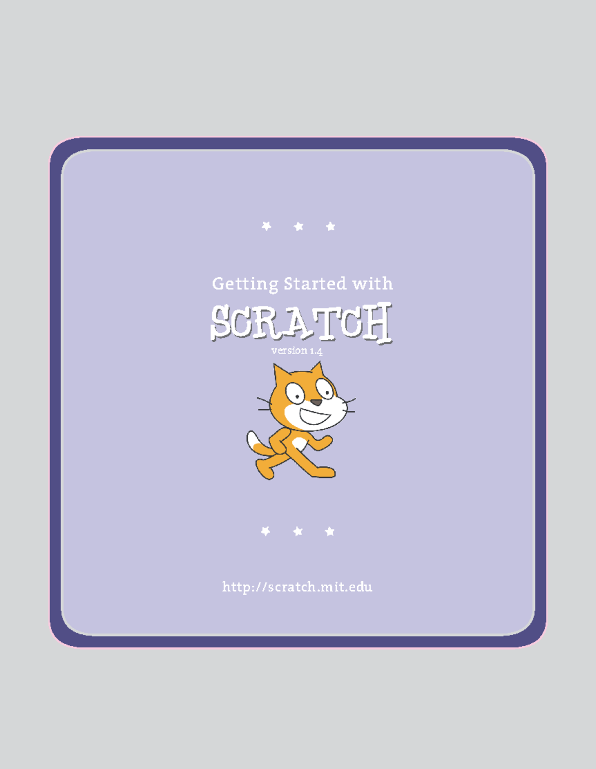 Scratch Getting Startedv 14 - Getting Started with ####### version 1. G ...